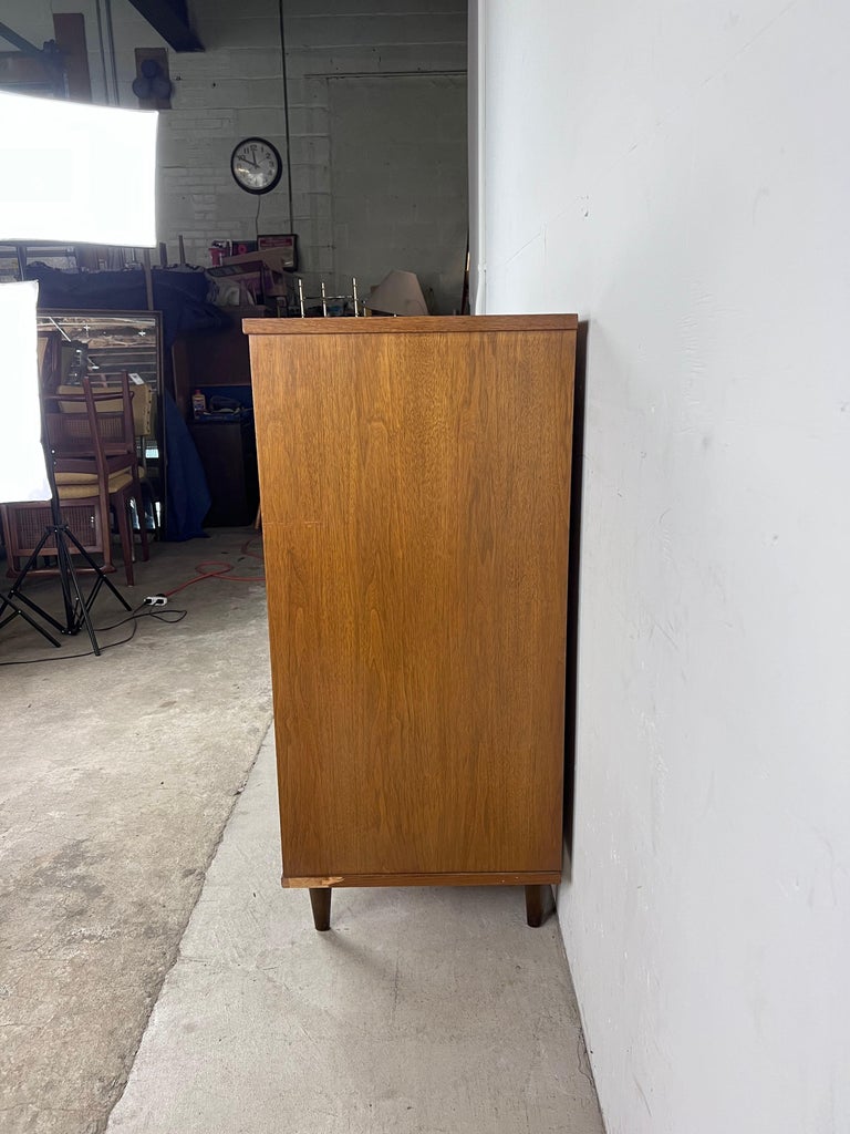 Mid-Century Modern Highboy Dresser by Krug Furniture For Sale at 1stDibs
