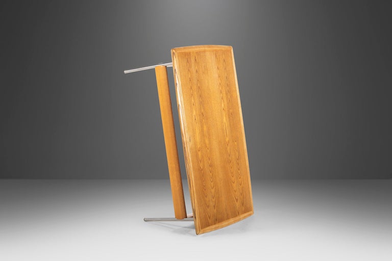 Mid-Century Modern Honey Oak Coffee Table Attributed to Sven Ivar ...