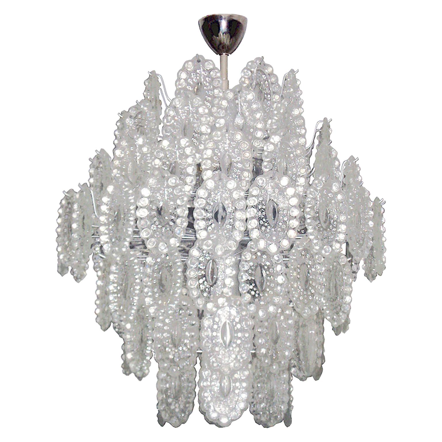 European Crystal Chandelier at 1stDibs