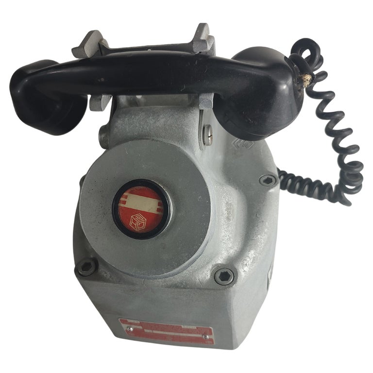 Mid-Century Modern Industrial Explosion Proof Phone by Crouse-Hinds ...