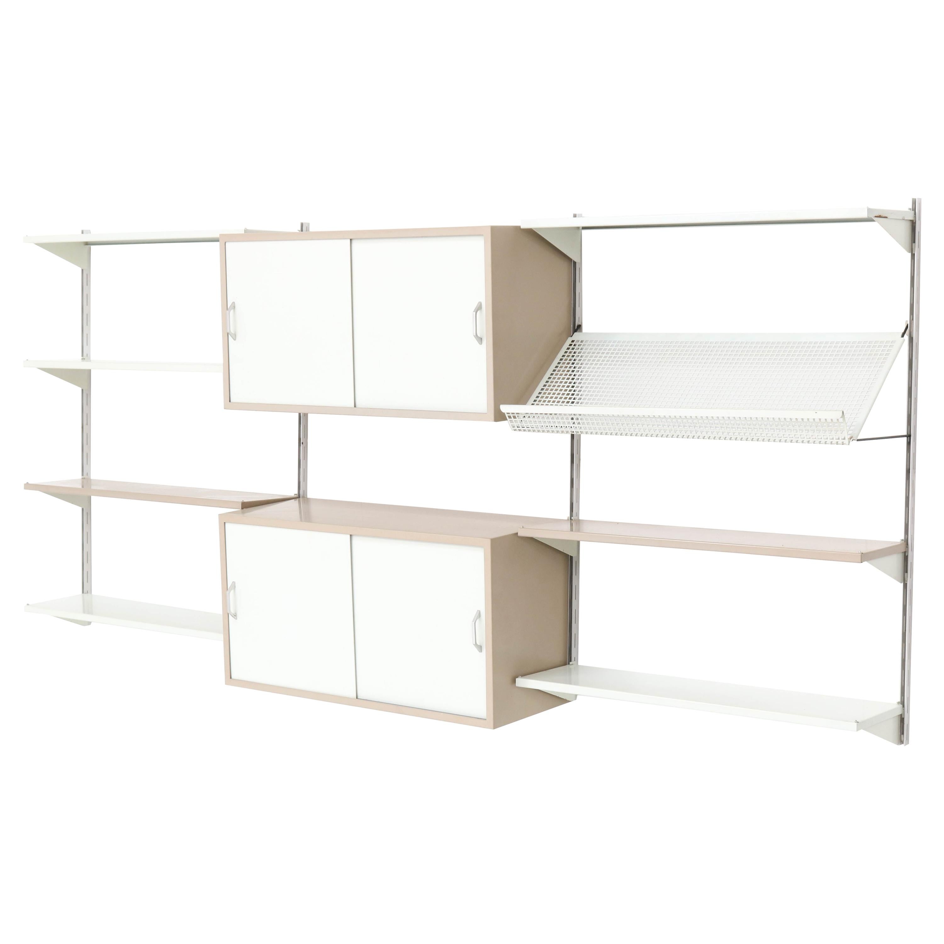 Mid-Century Modern Industrial Wall Unit by Tjerk Reijenga for Pilastro ...