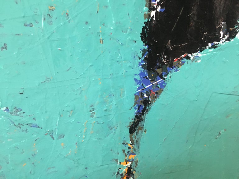 Mid-Century Modern Italian Abstract Painting on Paper, 1970s For Sale ...