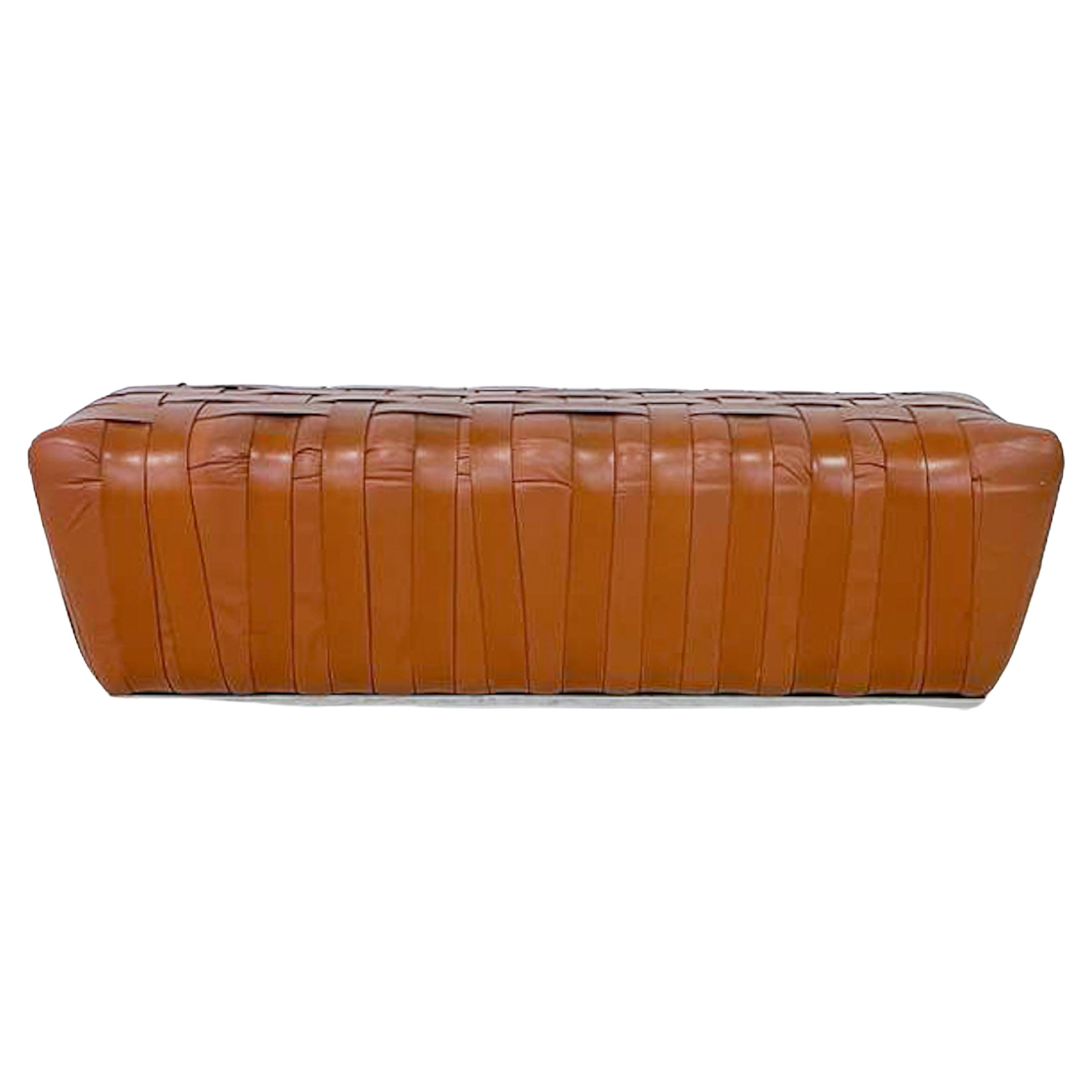 1980s Vintage Iron and Leather Benches with Cut Out Motifs - a Pair For ...