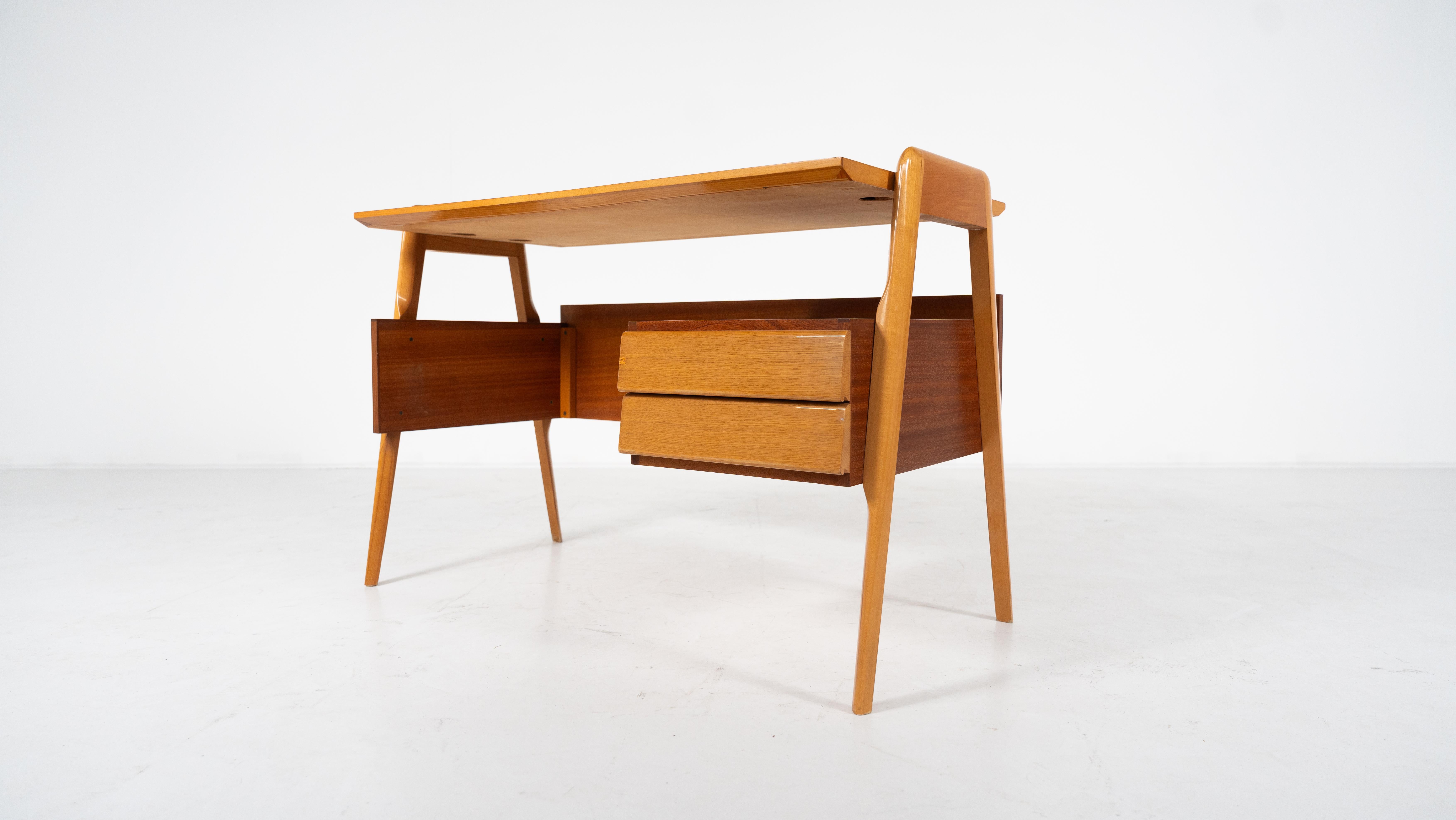 Mid-Century Modern Italian Desk Set by Vittorio Dassi, 1950s at 1stDibs