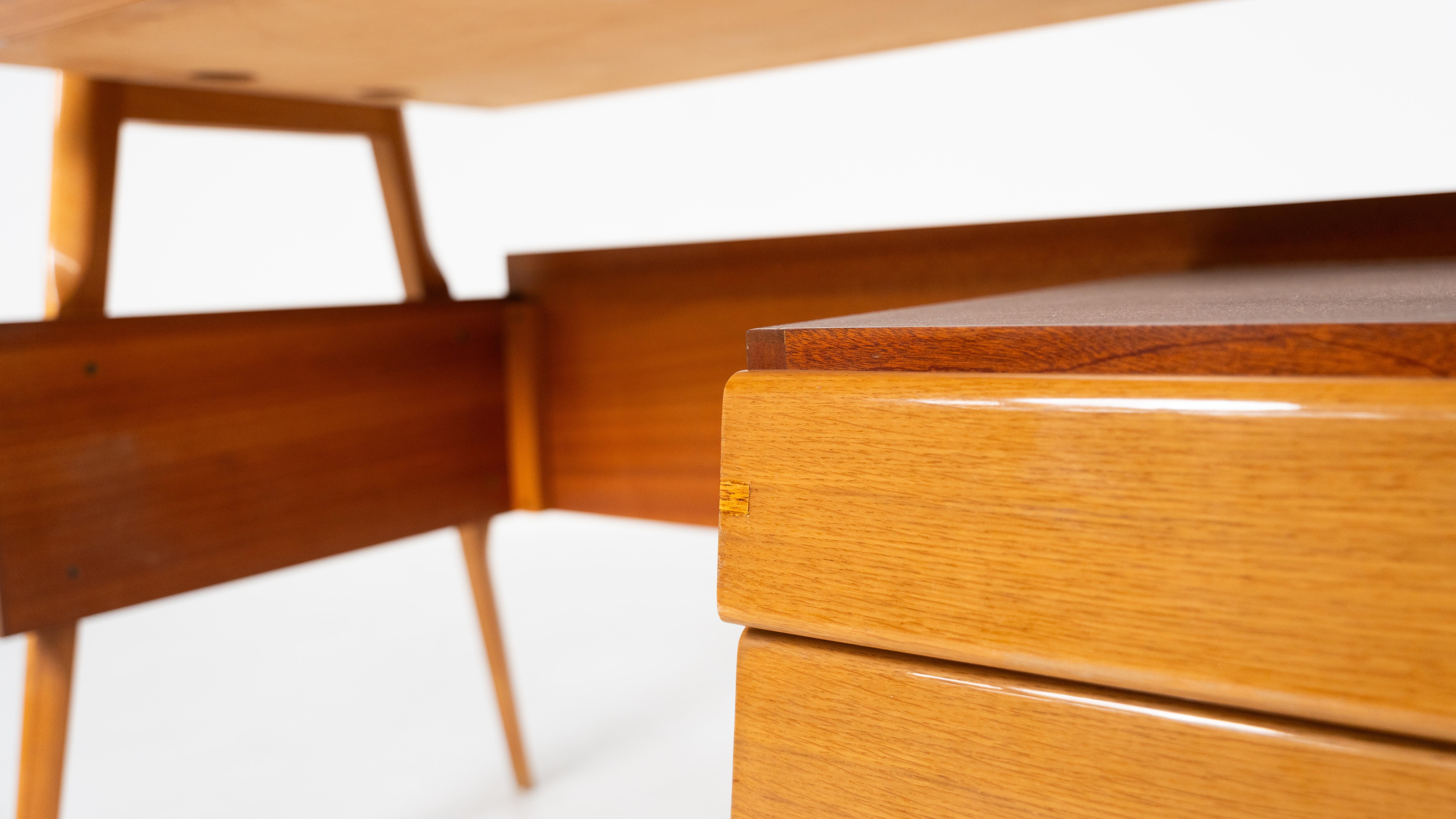 Mid-Century Modern Italian Desk Set by Vittorio Dassi, 1950s at 1stDibs