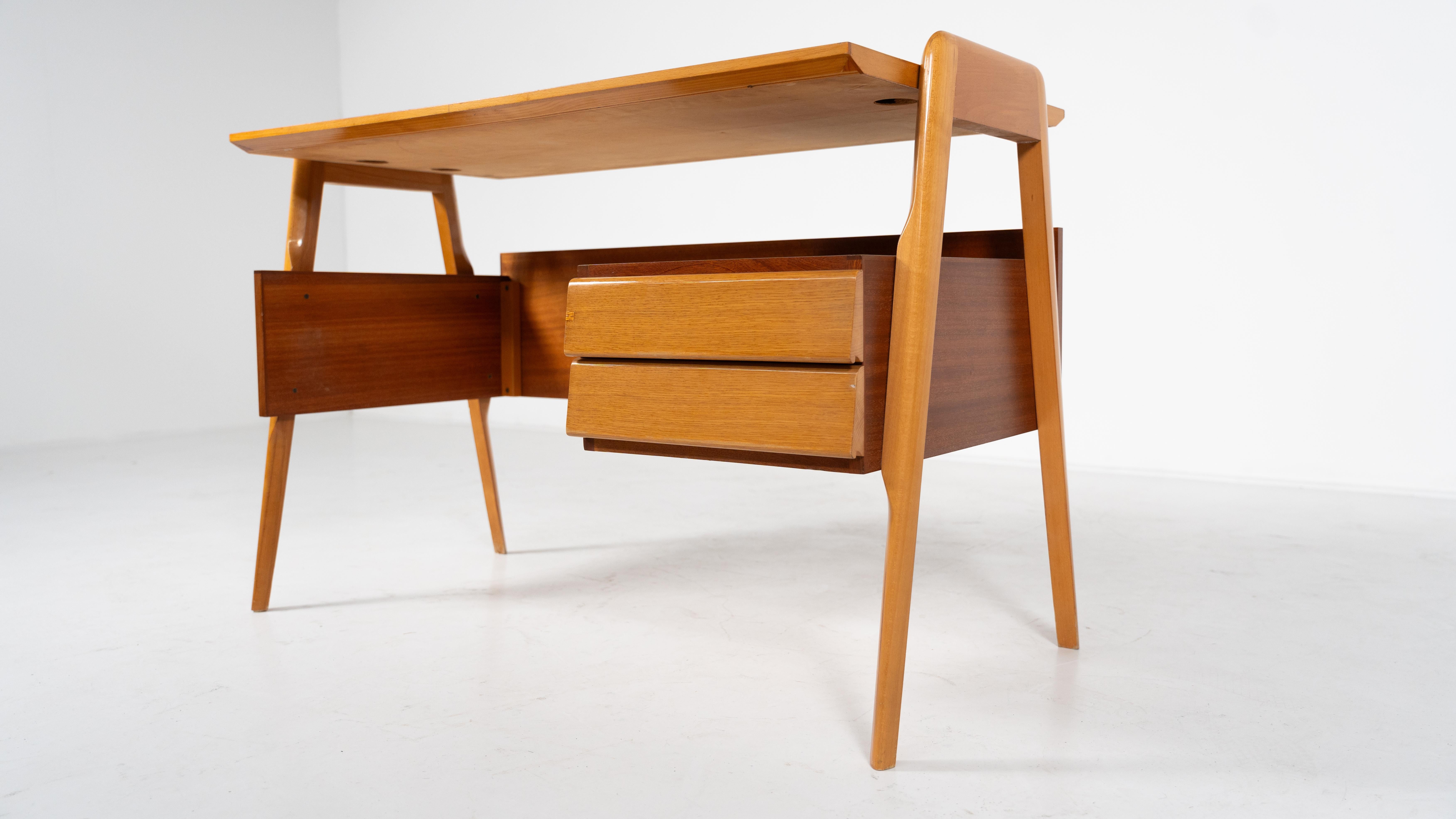 Mid-Century Modern Italian Desk Set by Vittorio Dassi, 1950s at 1stDibs