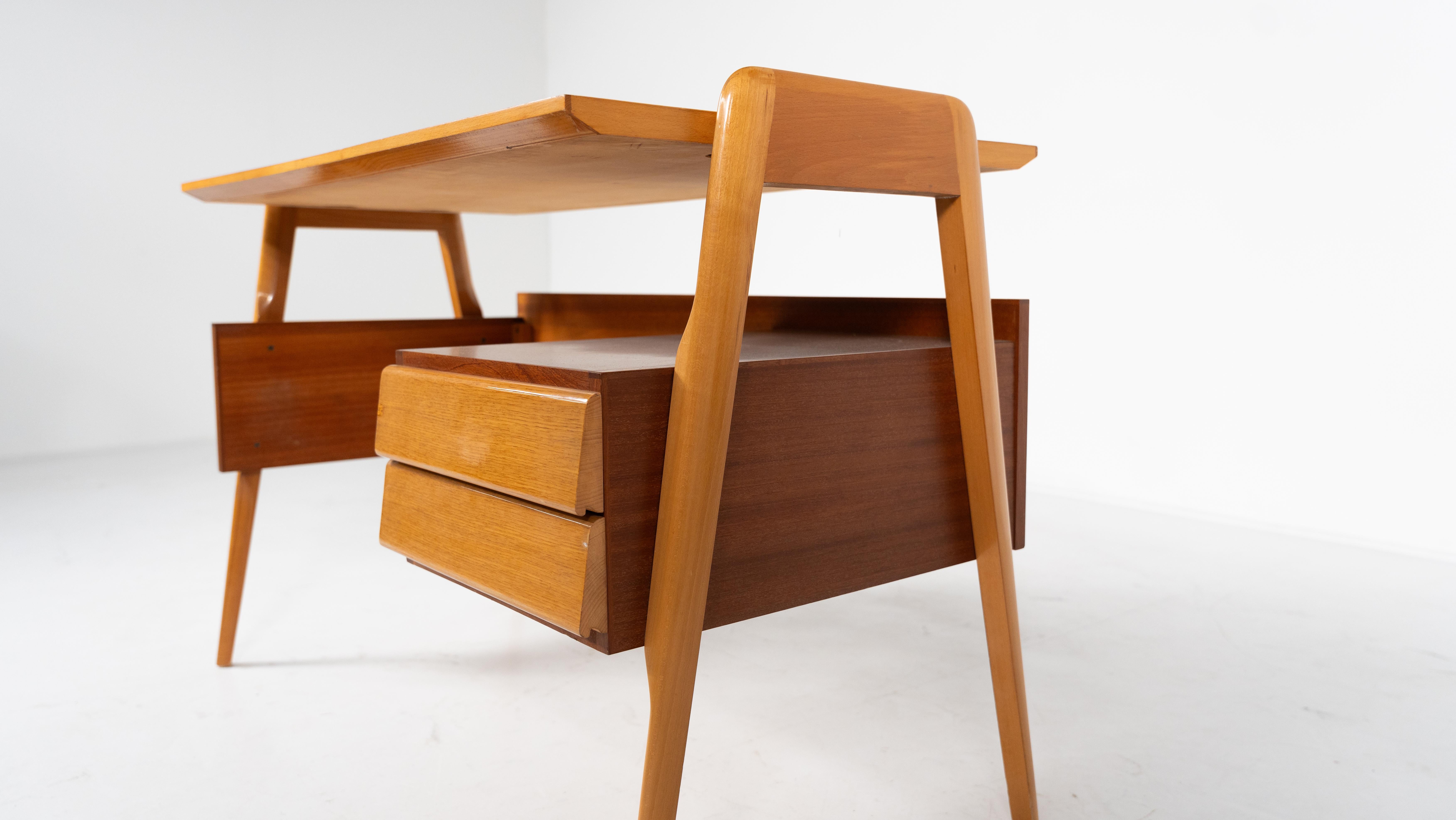 Mid-Century Modern Italian Desk Set by Vittorio Dassi, 1950s at 1stDibs