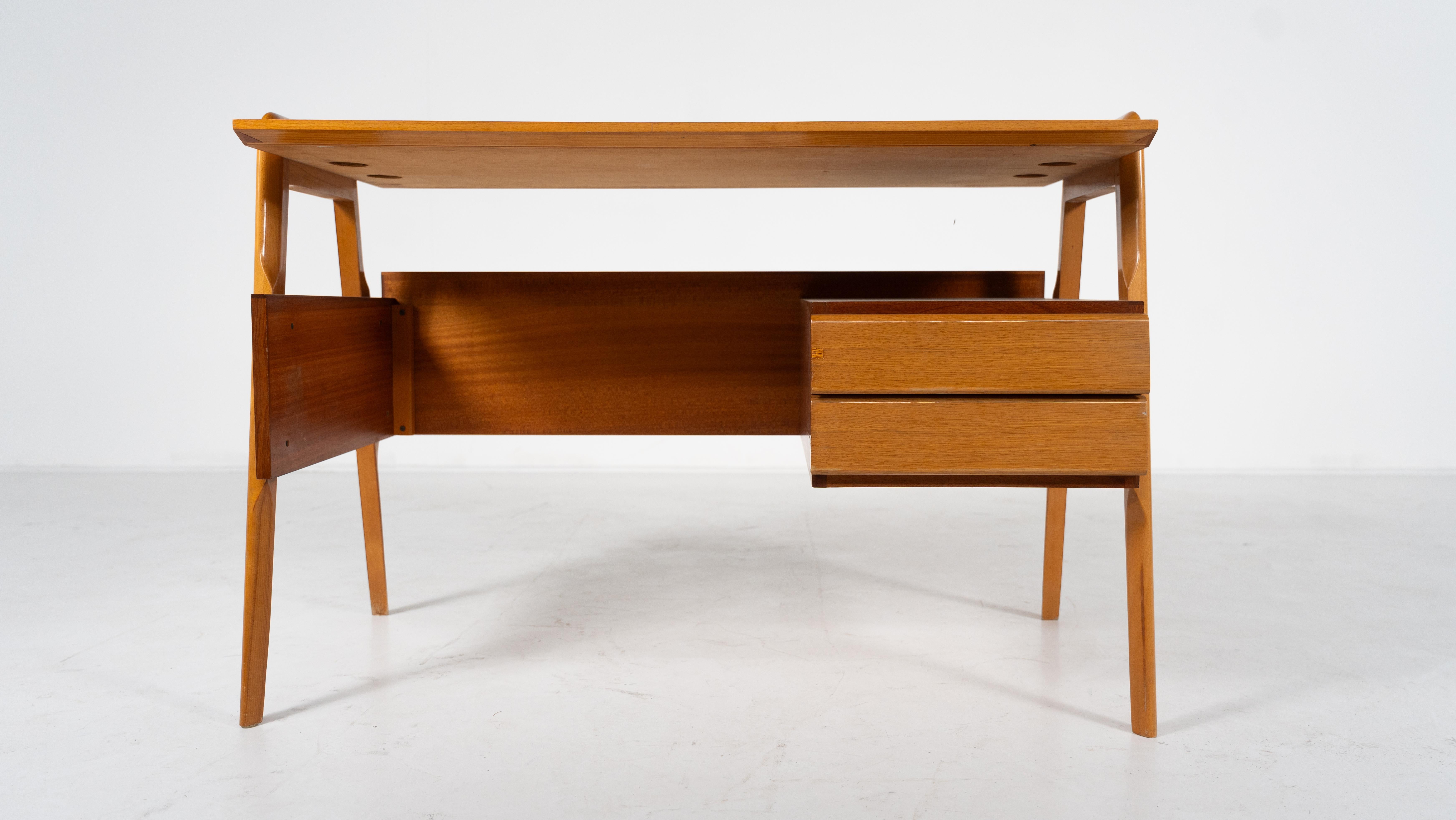 Mid-Century Modern Italian Desk Set by Vittorio Dassi, 1950s at 1stDibs
