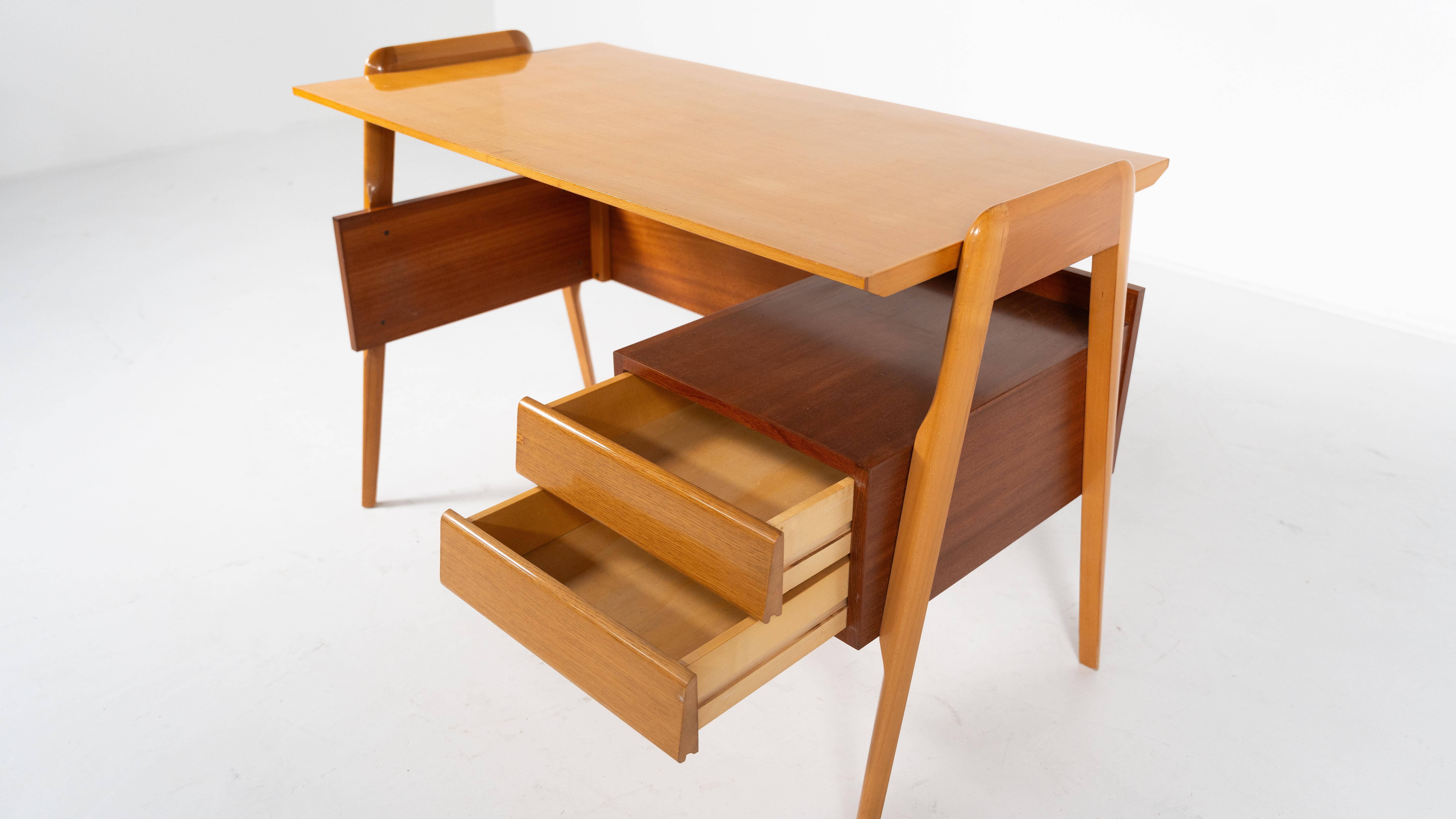 Mid-Century Modern Italian Desk Set by Vittorio Dassi, 1950s at 1stDibs