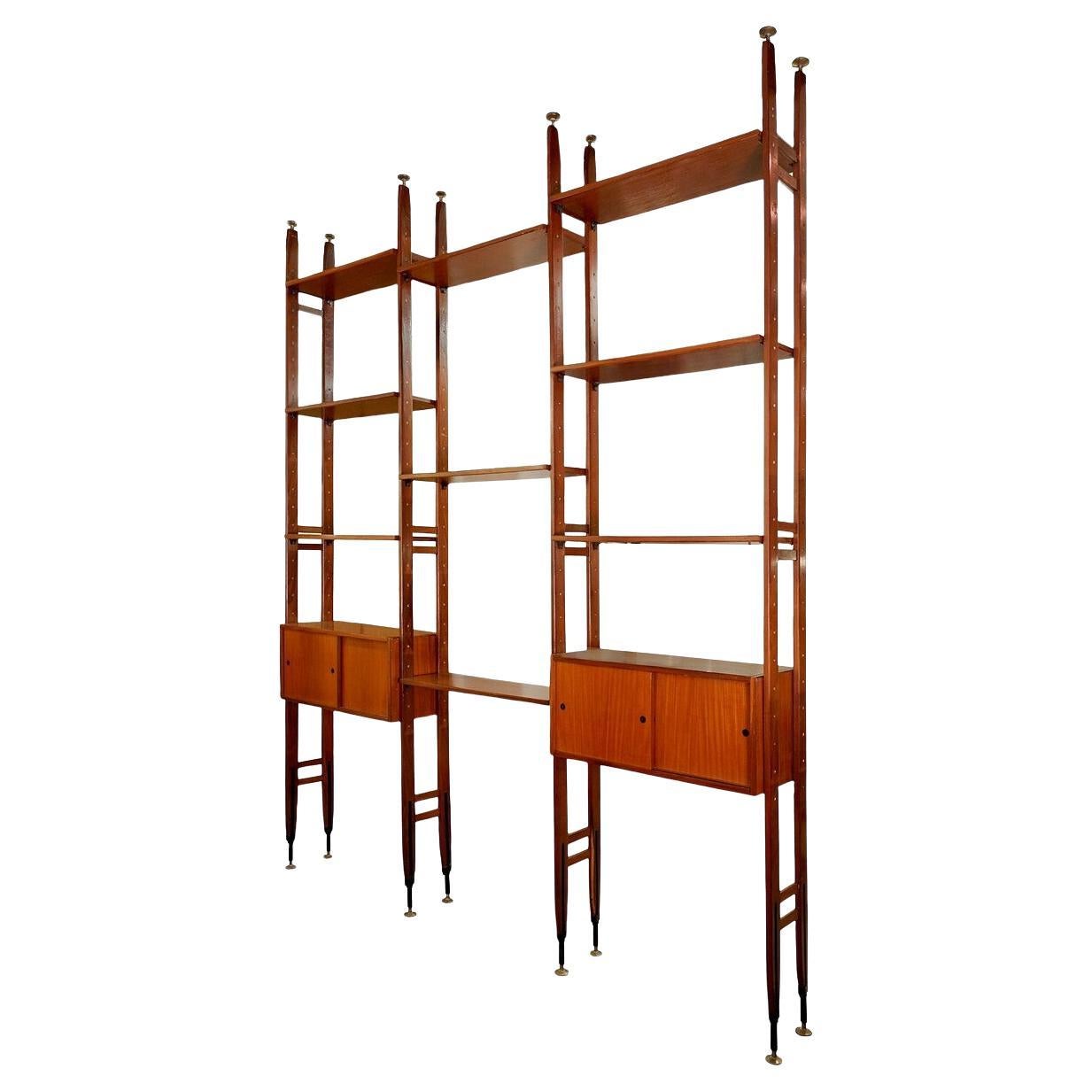 1960’s Mid-Century Modern room divider / wall unit by Schrieber For ...