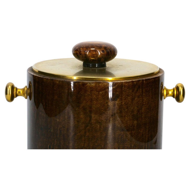 Mid-Century Modern Italian Ice Bucket / Cooler For Sale at 1stDibs