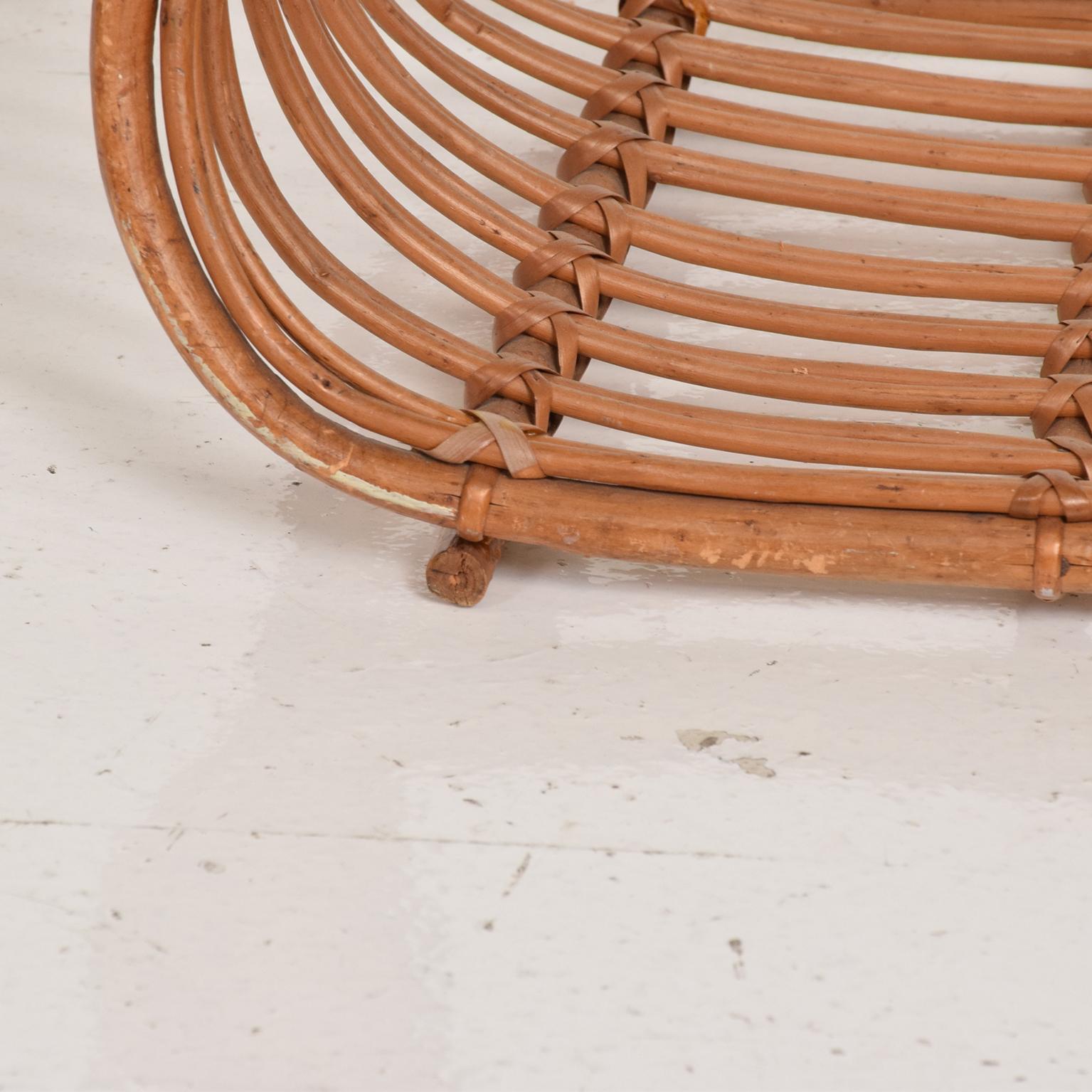 Mid-Century Modern Italian Magazine Rack Holder Basket after Franco ...