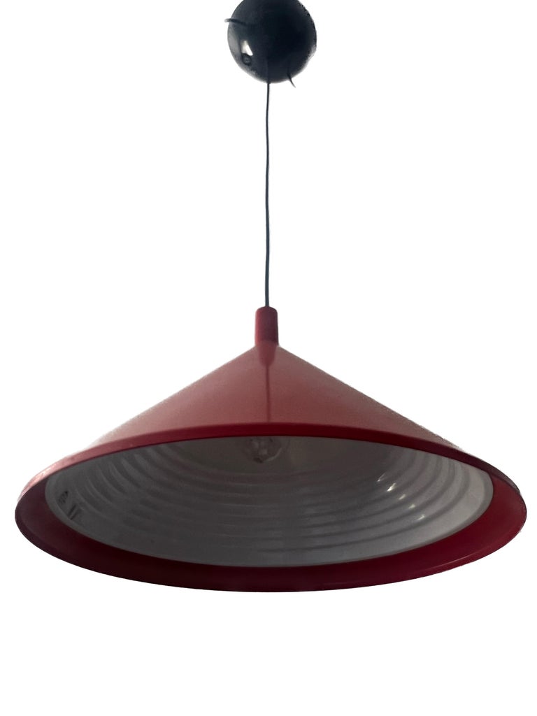 Mid Century Modern Italian Pair of Pendant Lights by Elio Martinelli ...