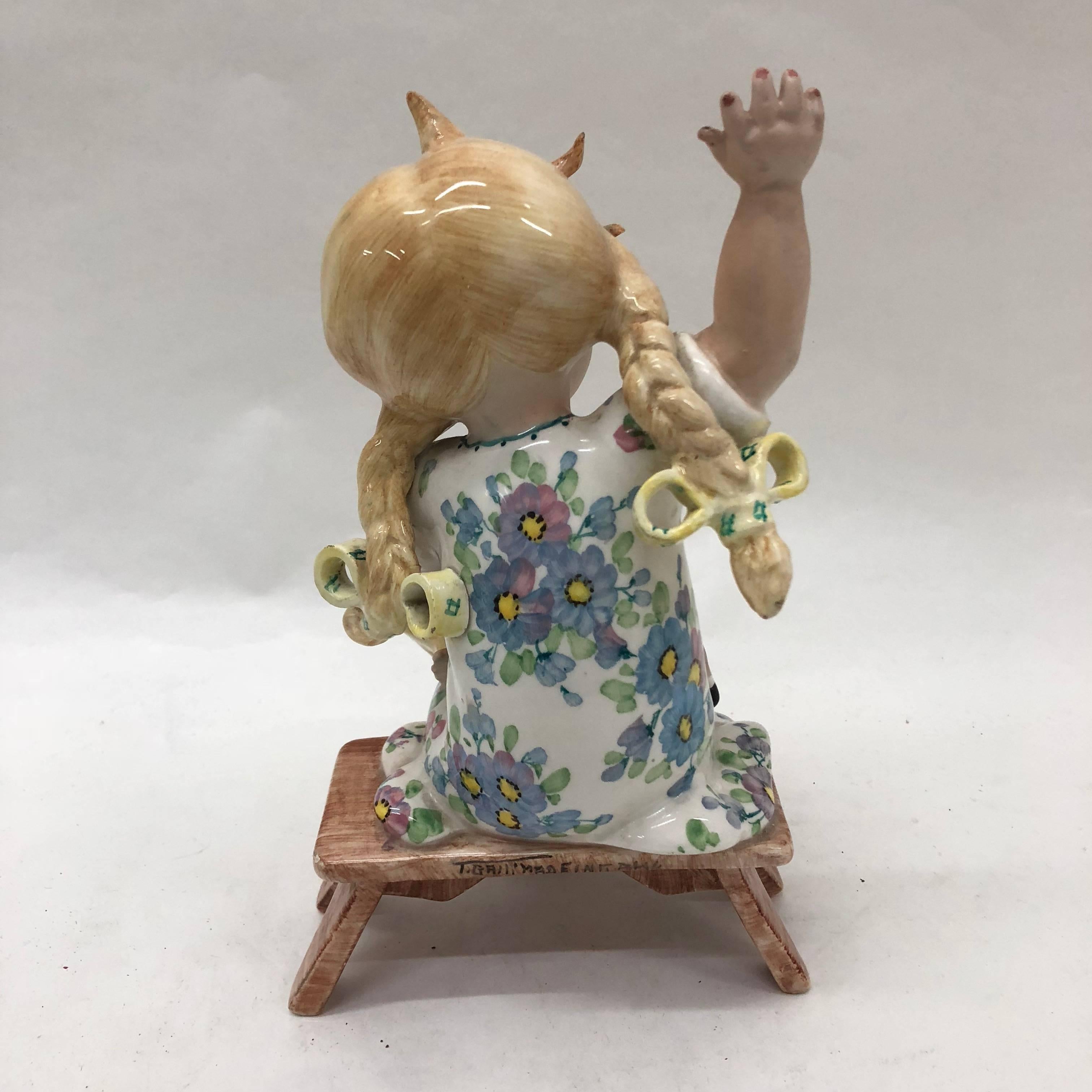 Mid-Century Modern Italian Statue by Tiziano Galli, circa 1940 at ...