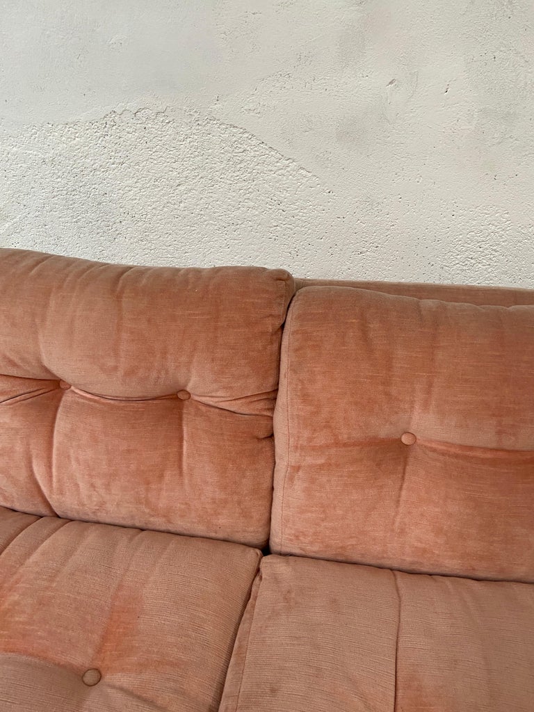 Mid-Century Modern Italian Three-Seat "Coronado" Sofa by Tobia Scarpa for B&B For Sale at 1stDibs