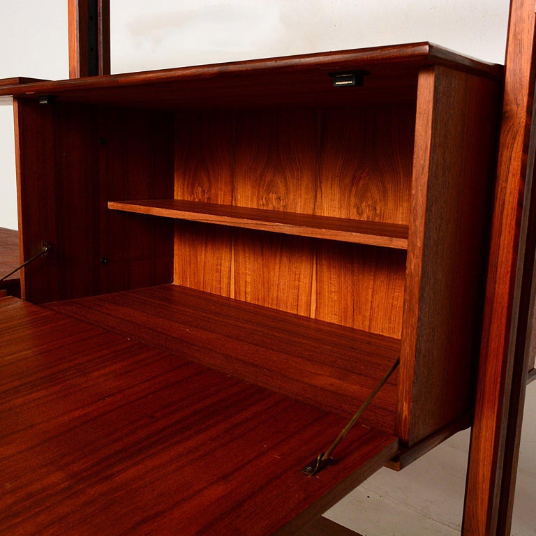 Mid-Century Modern Italian Wall Unit at 1stDibs