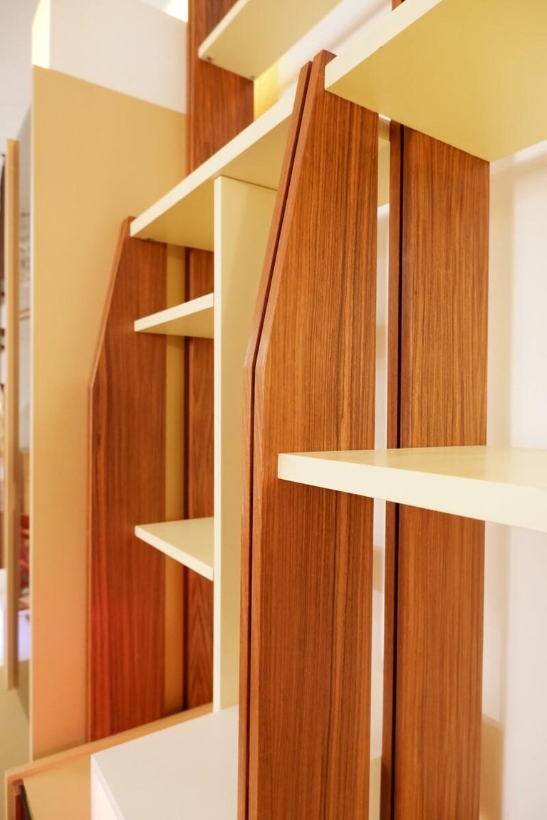 Mid-Century Modern Italian Wooden Shelf, 1960s For Sale at 1stDibs