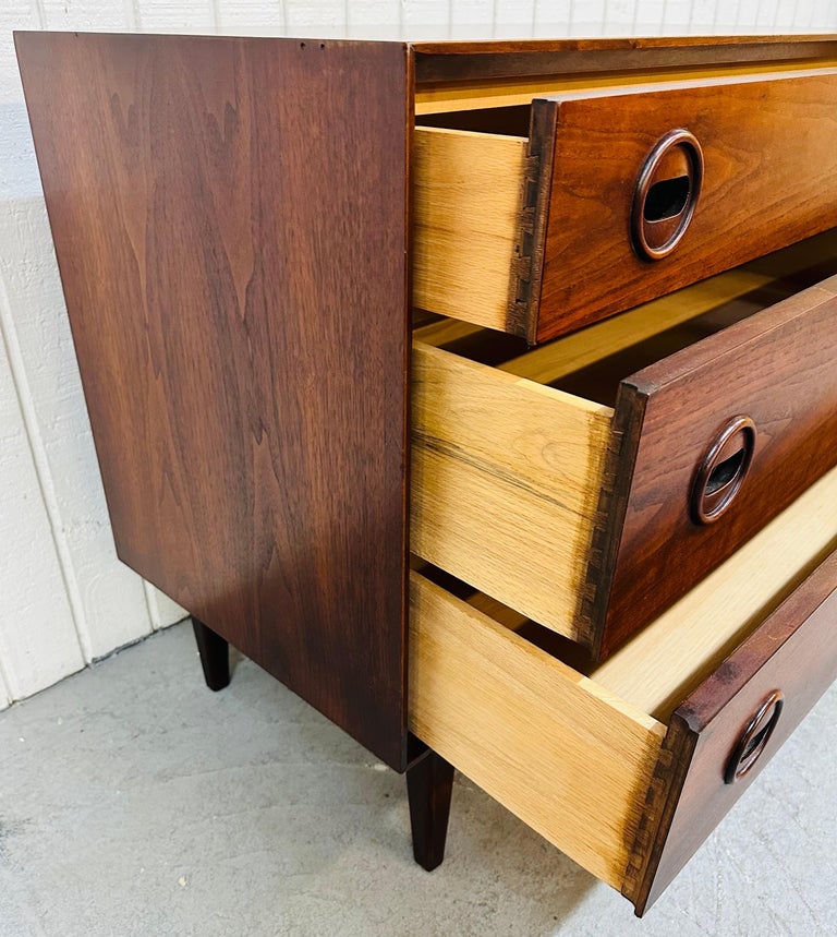 Mid-Century Modern Jack Cartwright Walnut Bachelor Chest For Sale at ...