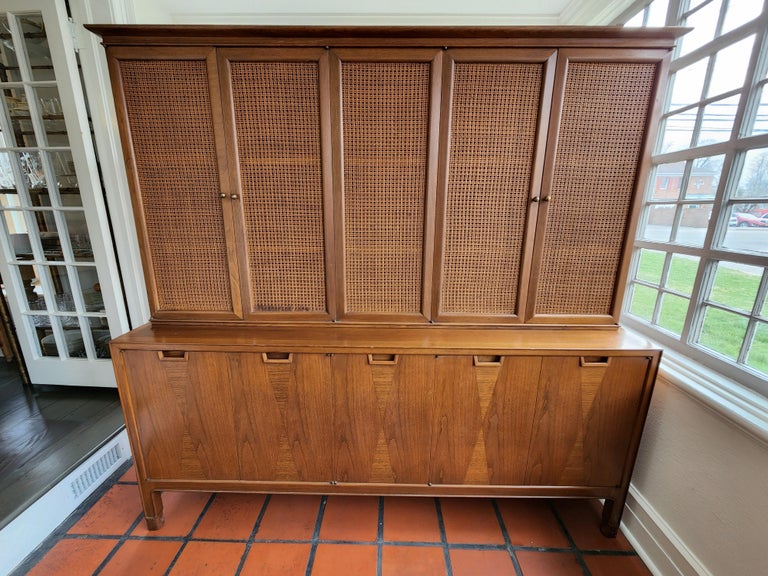 Mid-Century Modern Janus Collection Mount Airy Sideboard Hutch by John ...
