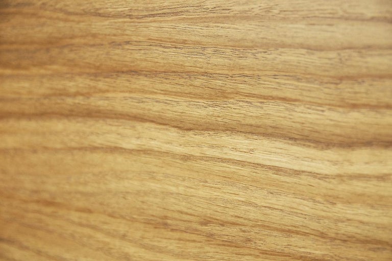 Mid-Century Modern Japanese Minimalist Ash and Oak Long Sideboard ...