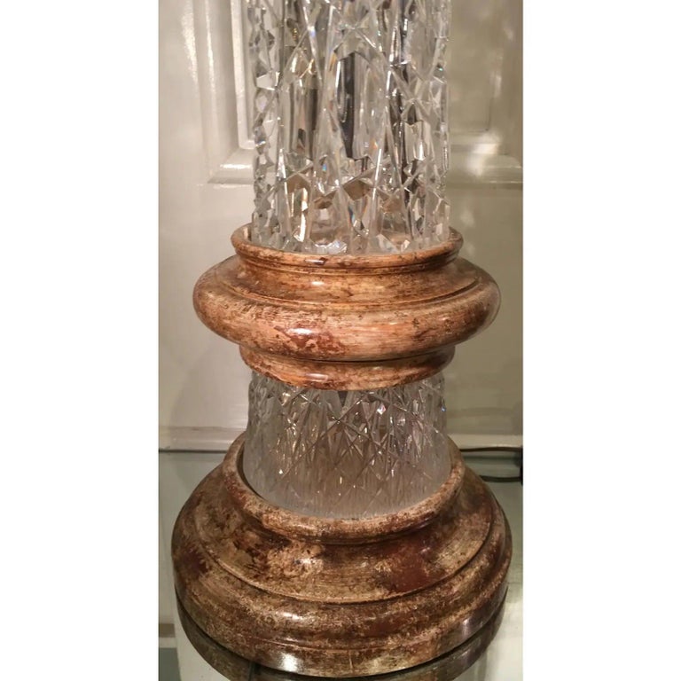 Mid-Century Modern Josef Pravec Modernist Cut Austrian Crystal Table ...