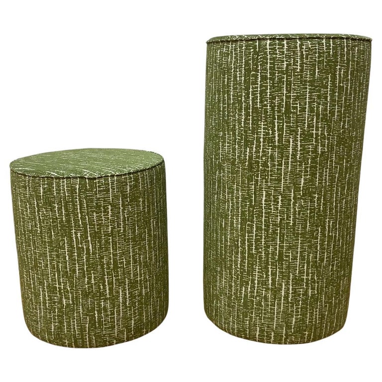 Mid-Century Modern Knoll Rockwell Unscripted Swivel Bar and Low Stool ...