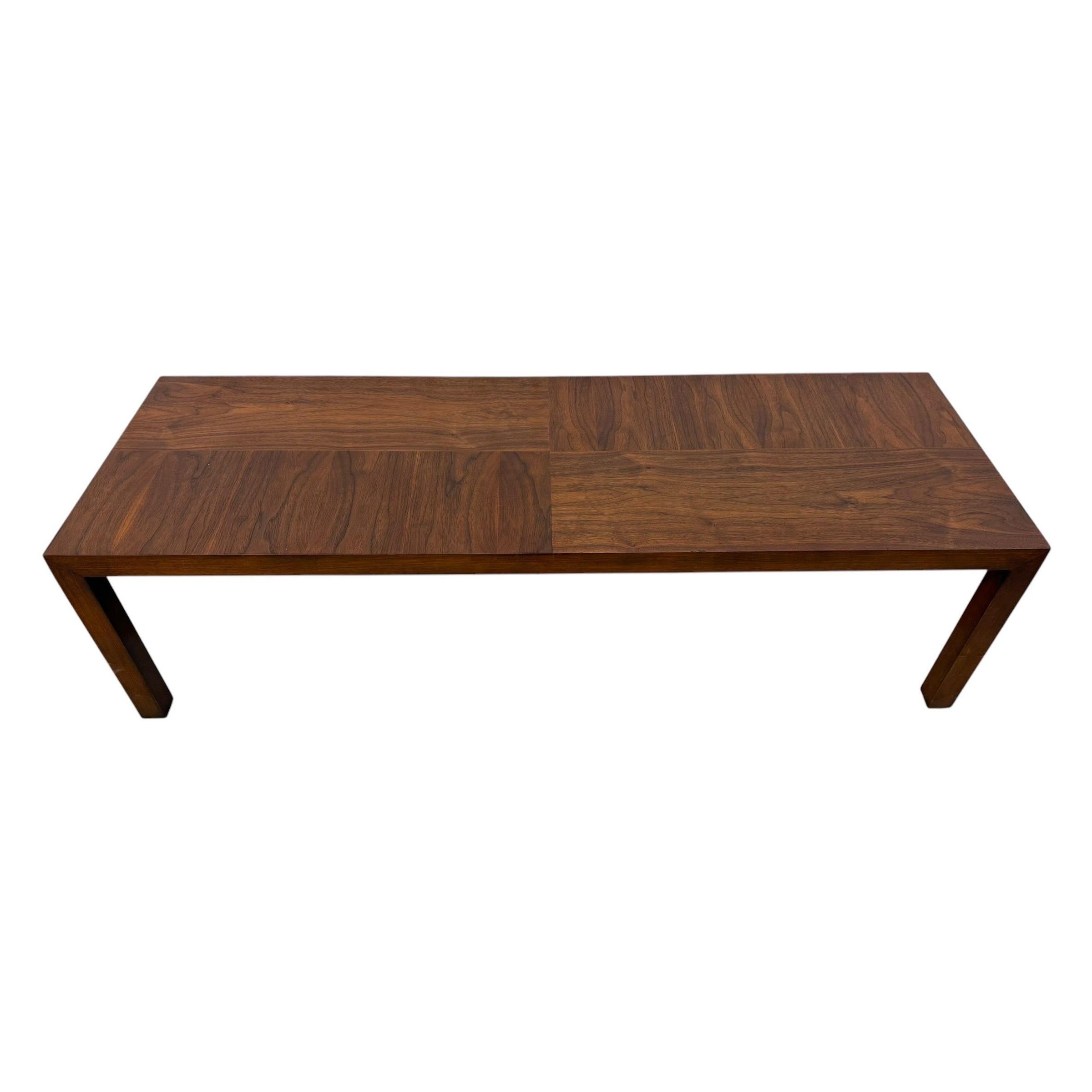 Mid-Century Modern Walnut Coffee Table by Glenn of California, 1960s ...