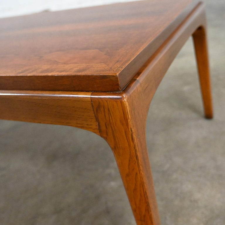 Mid-Century Modern Lane Rhythm Collection Long Narrow Rectangular ...