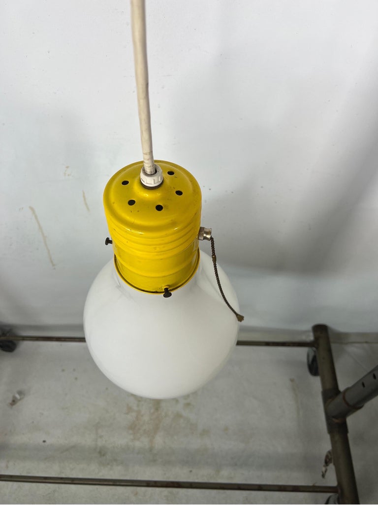 Mid-Century Modern Large Pop Art Light Bulb Pendant Light For Sale at ...