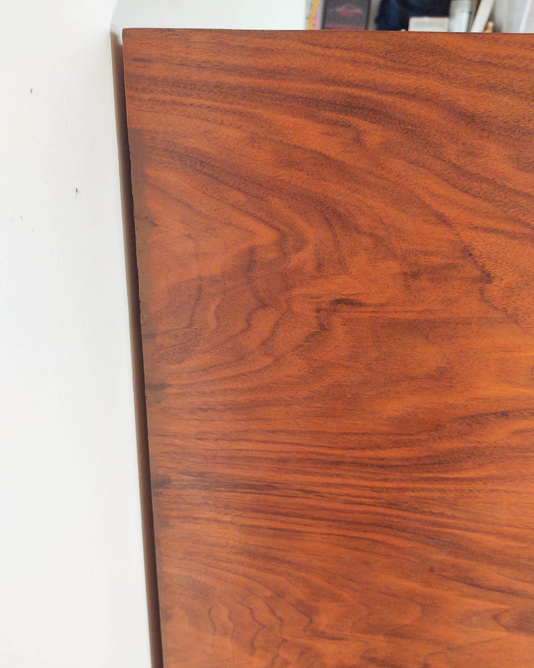 Mid-Century Modern Large Walnut Wall Unit Cabinet Hutch by Munker ...