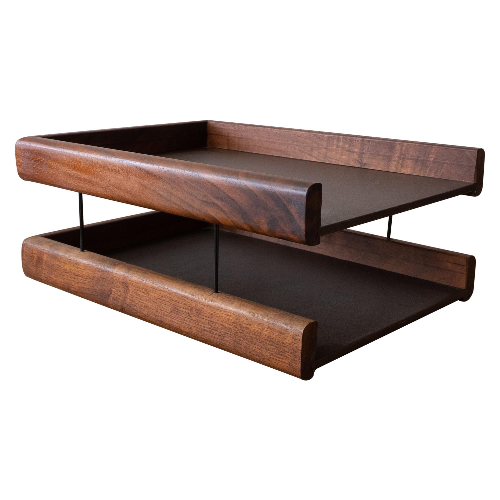 Mid-Century Modern Letter Tray in Walnut, 1960s at 1stDibs | walnut ...