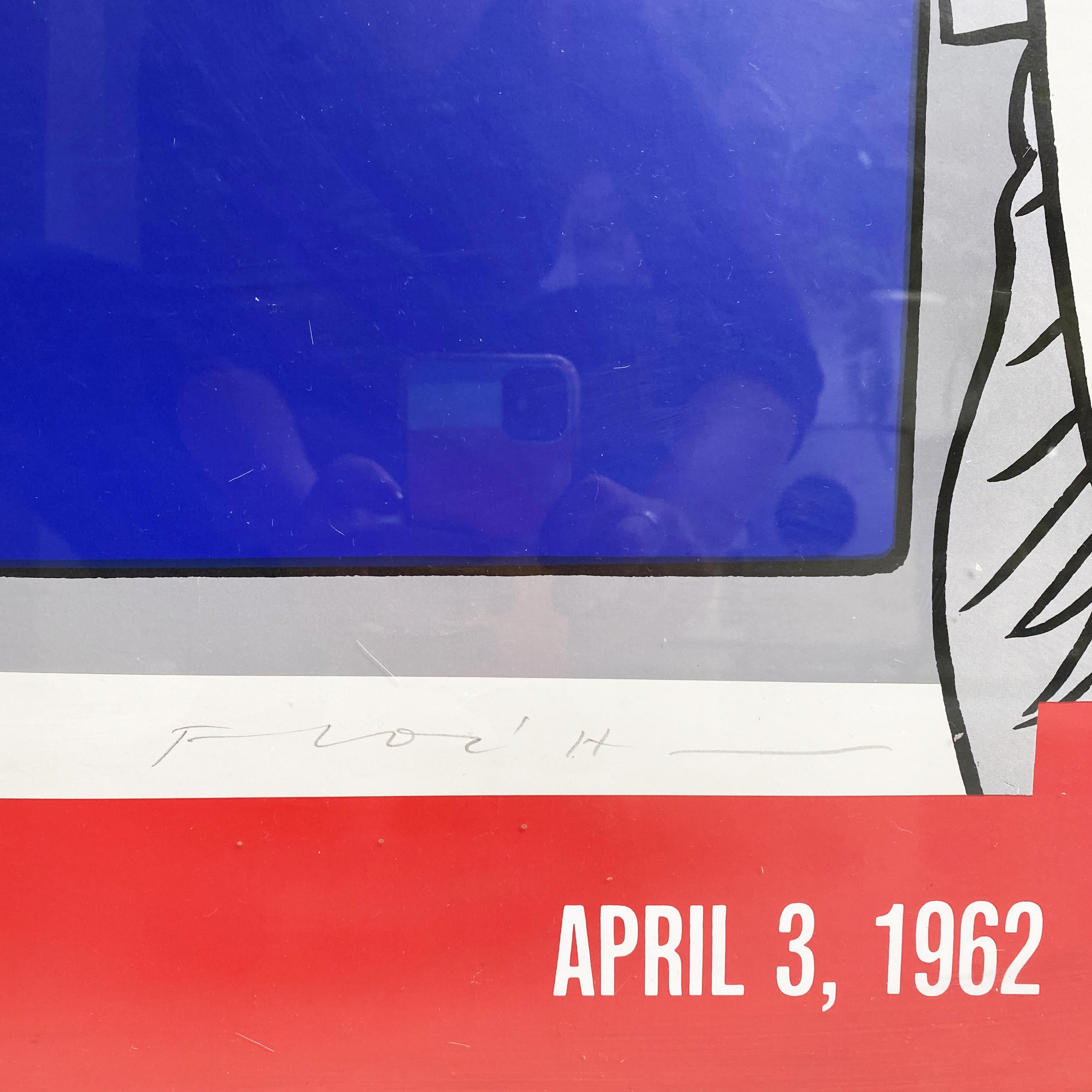 Mid-Century Modern Life Magazine Poster with Wood Frame, 1962 at 1stDibs