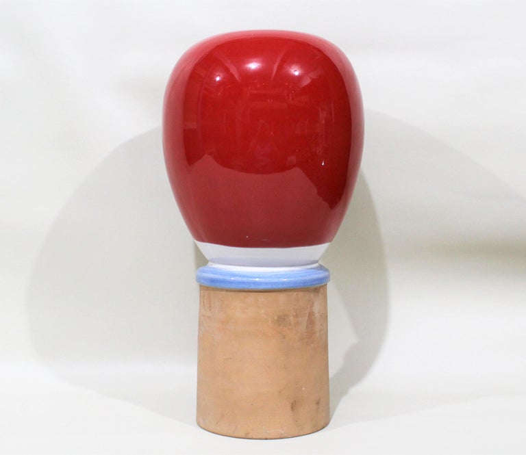 Mid-Century Modern Life-Size Ceramic Bust For Sale at 1stDibs