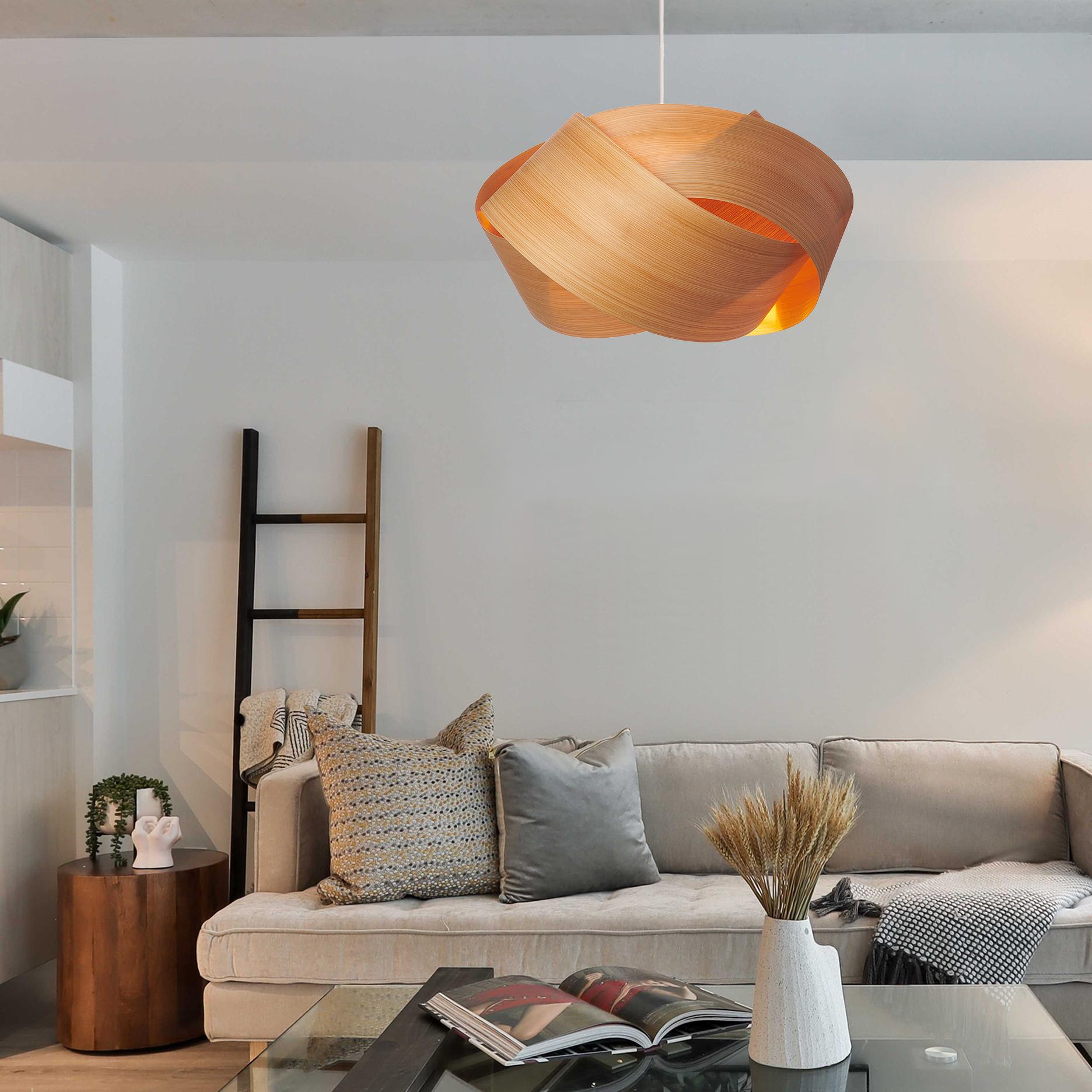 Mid-Century Modern Limited Edition Cypress 24" Chandelier Pendant For ...