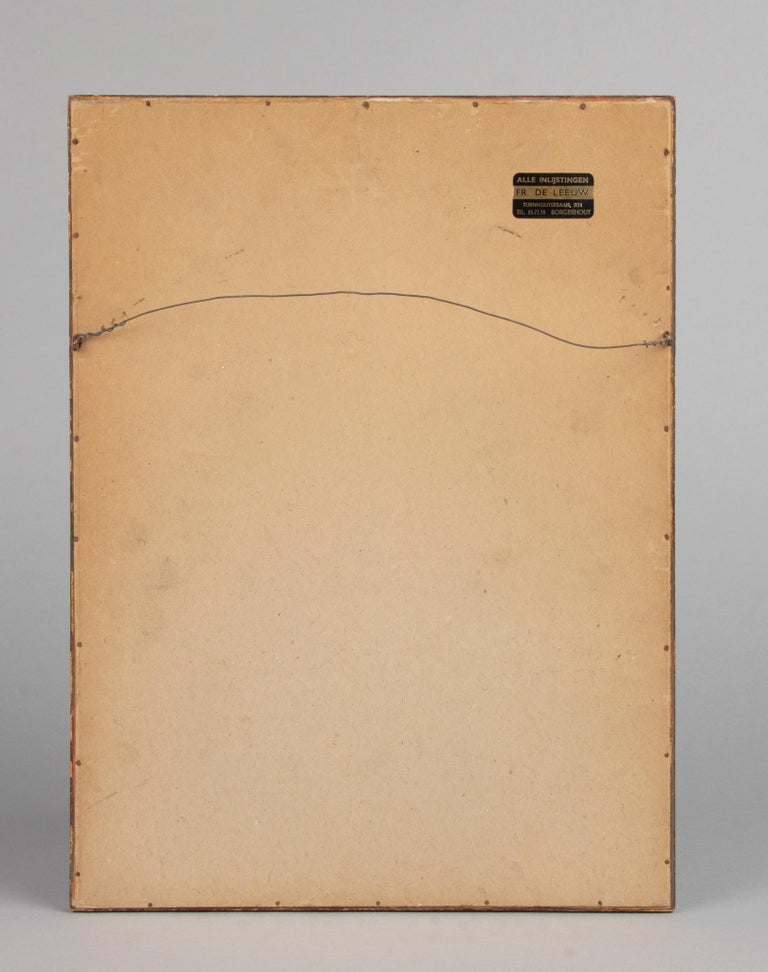 Mid-Century Modern Lithograph Portrait of a Woman For Sale at 1stDibs