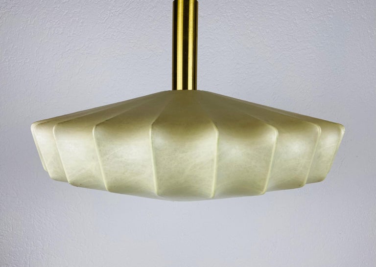 Mid-Century Modern Losange Brass Cocoon Pendant Lamp, 1960s, Italy at ...