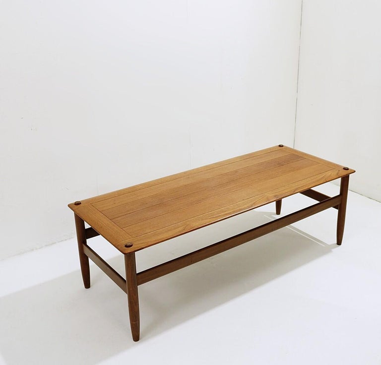 Mid-Century Modern Louis van Teeffelen Coffee Table with Reversible Top ...