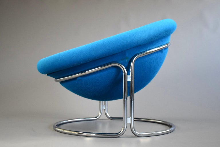 Mid-Century Modern Blue Lounge Chair by Luigi Colani, 1968 For Sale at ...
