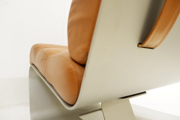 Mid Century Modern Lounge Chair by Water and Moretti For Sale at 1stDibs