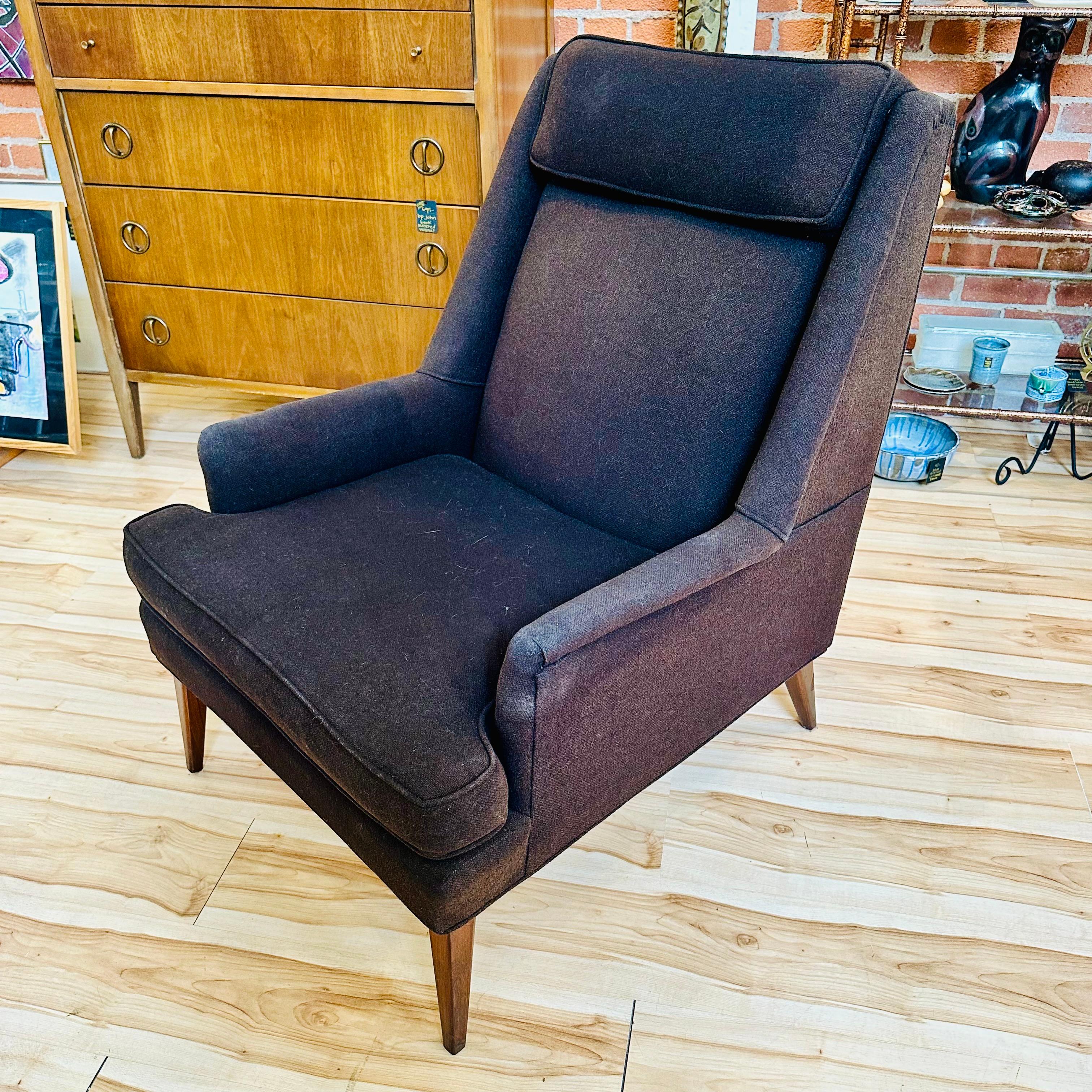 Mid-Century Modern Lounge Chair in the Style of Paul McCobb For Sale at ...