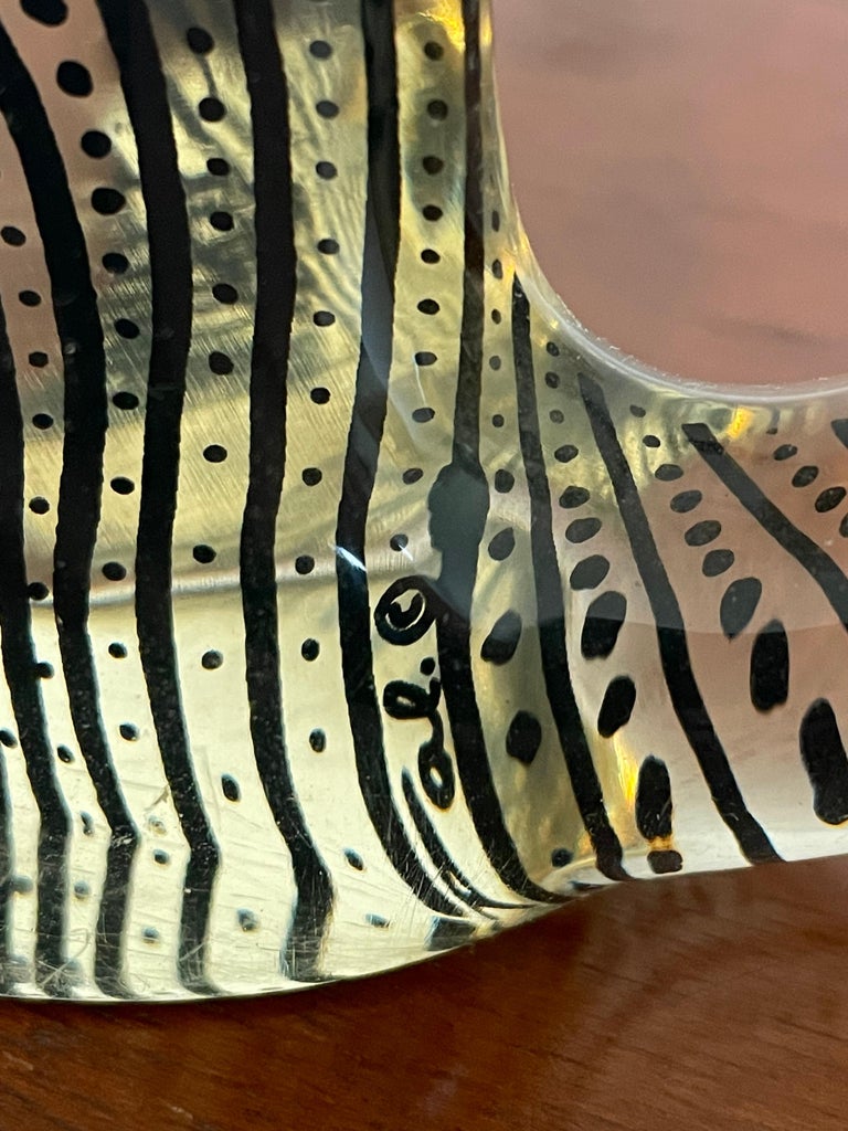 Mid Century Modern Lucite Cat Sculpture by Abraham Palatnik, Brazil at ...