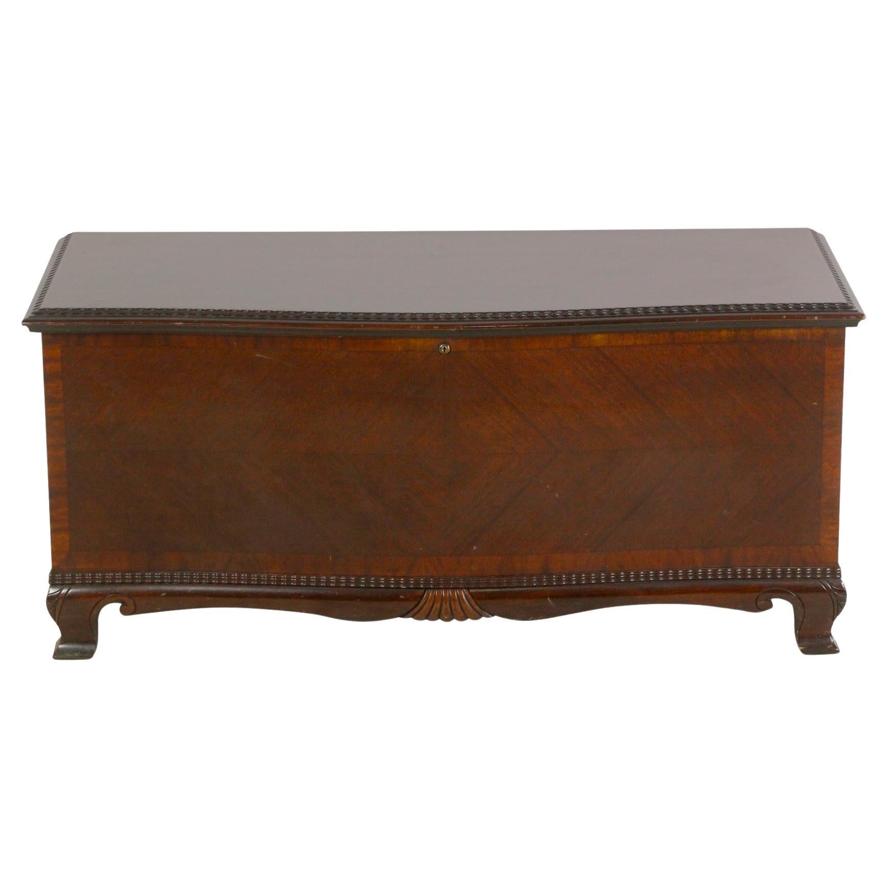 Midcentury Cedar Trunk by Lane For Sale at 1stDibs