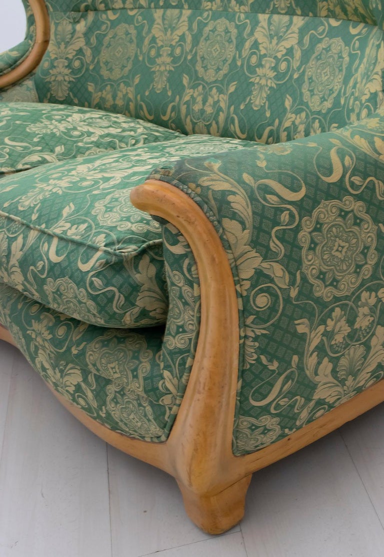 Mid-Century Modern Maple Sofa, Very Special Design, 1970 at 1stDibs