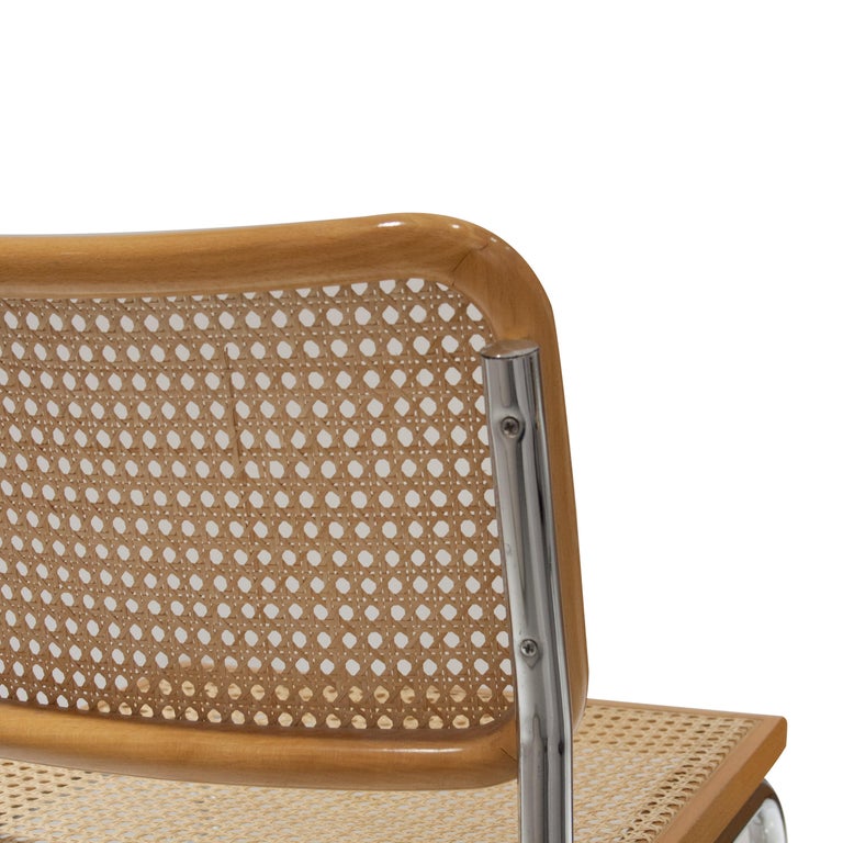 Mid-Century Modern Marcel Breuer Model B32 Beechwood Cesca, Italy, 1960 ...