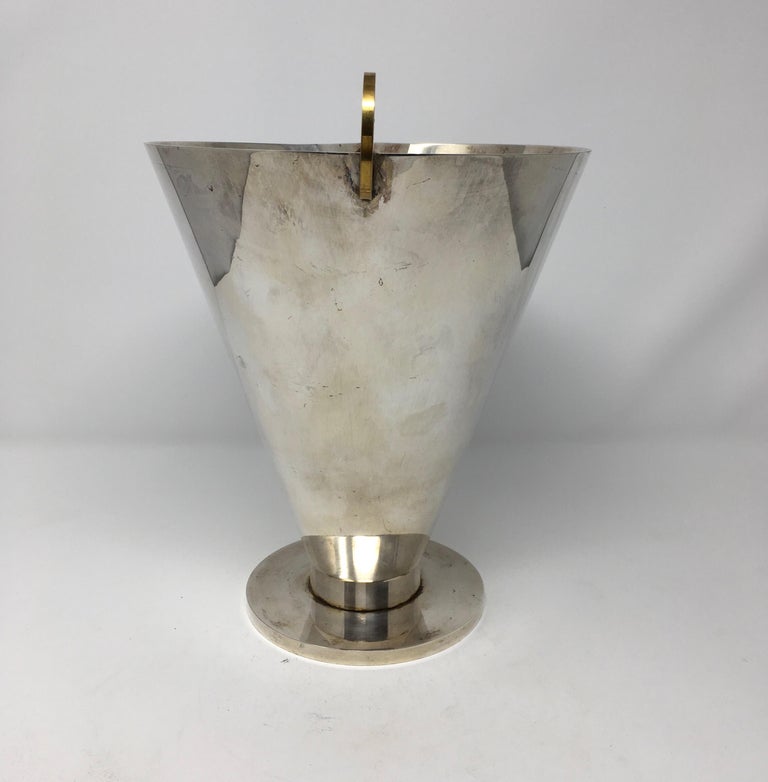 Mid-Century Modern Martini or Cocktail Pitcher, Ambrogio Pozzi Designer ...