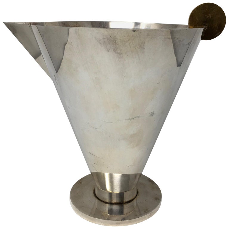 Mid-Century Modern Martini or Cocktail Pitcher, Ambrogio Pozzi Designer ...