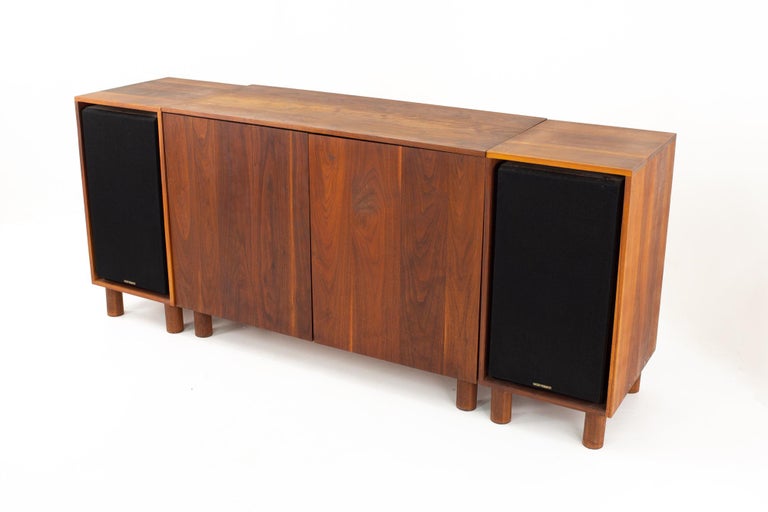 Mid-Century Modern Media Console at 1stDibs | modern media cabinets ...