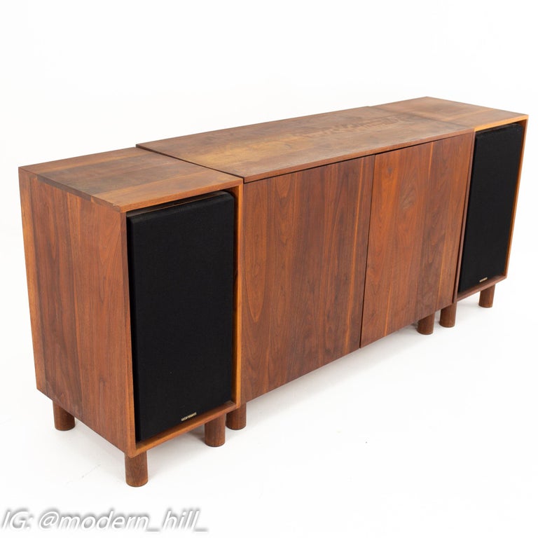 Mid-Century Modern Media Console at 1stDibs | modern media cabinets ...