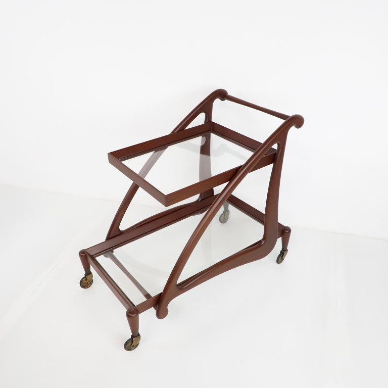 Mid-Century Modern Mexican Bar Car by Eugenio Escudero For Sale at 1stDibs