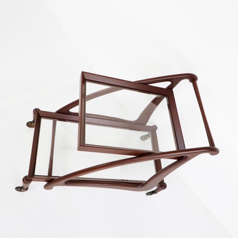 Mid-Century Modern Mexican Bar Car by Eugenio Escudero For Sale at 1stDibs